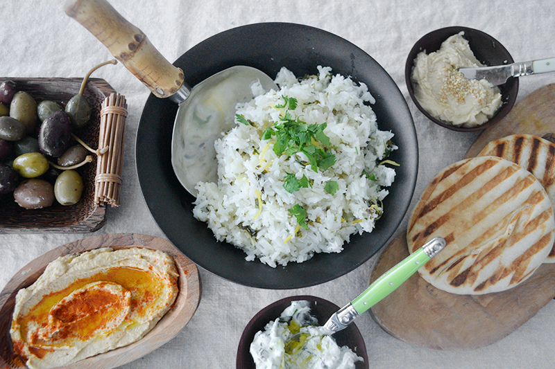 Coconut Jasmine Rice with Cilantro and Lemon - La Maison du Monde